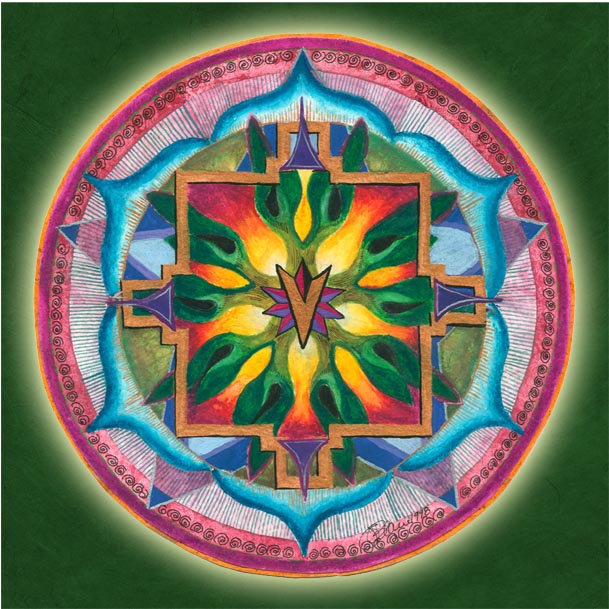 The Transformation Mandala – Mandala Art Plates